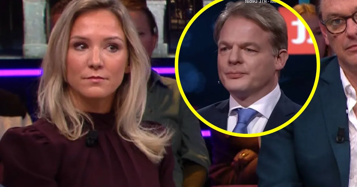 Foto: Knappe Elodie Verweij haalt Pieter Omtzigt door de mangel en ...
