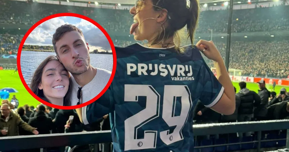 Heerlijk: Knappe vriendin van Feyenoord-topscorer Giménez gaat helemaal ...