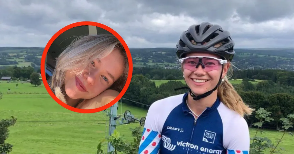 Foto: Jildou Hoekstra (20) is misschien wel de knapste schaatsster die ...