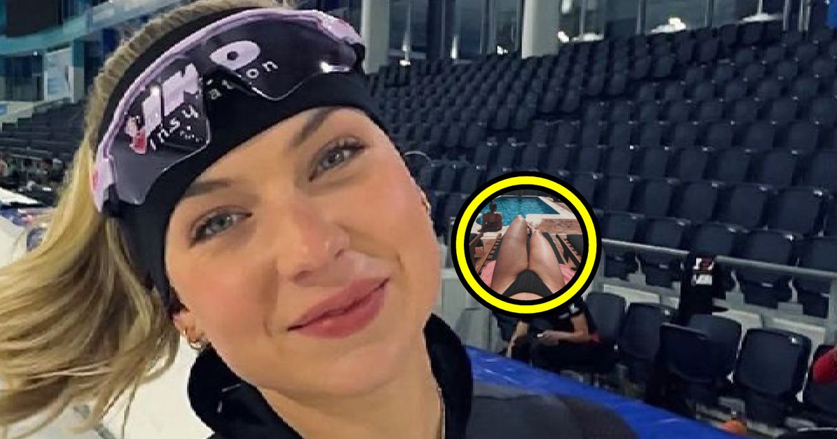 Schaatsster Joy Beune eindigt hete sportsessie met flinke striemen op ...