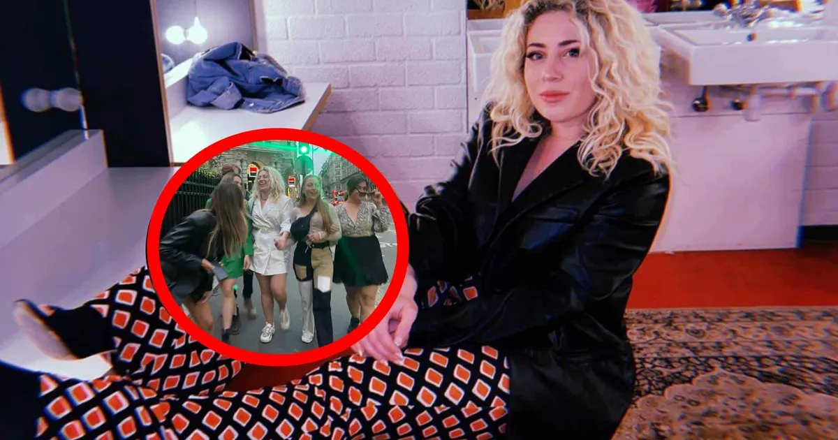 Foto: Lisa Vol gaat helemaal los met zusjes van OG3NE op privé feestje