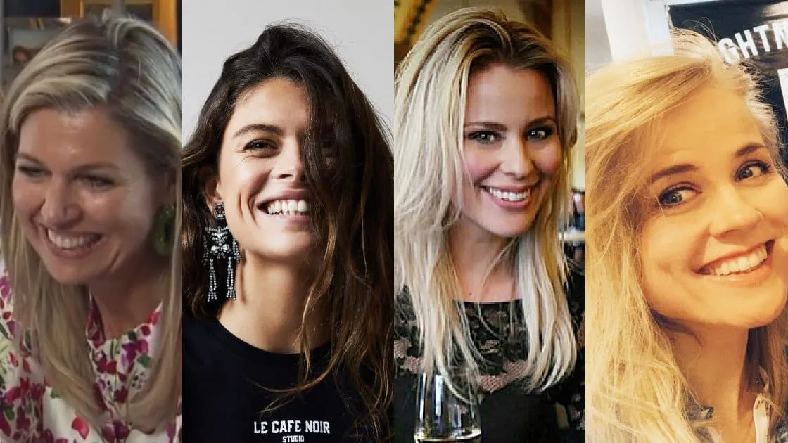 Wie heeft de mooiste lach? Máxima, Bo Maerten, Celine Huijsmans of Ilse ...