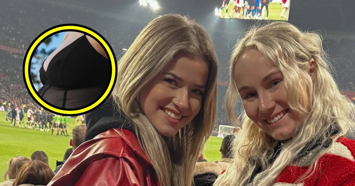 Foto: Myron Koops laat haar enorme heuvels helemaal zien in ...