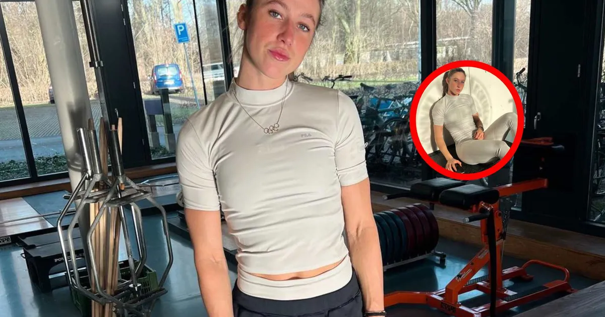 Foto: Suzanne Schulting laat indrukwekkendste deel van haar lijf zien