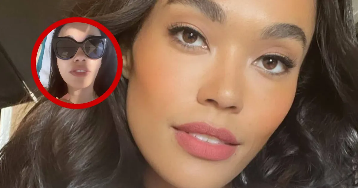 Video: Romy Monteiro kan haar troeven nauwelijks in bedwang houden met los bovenstukje