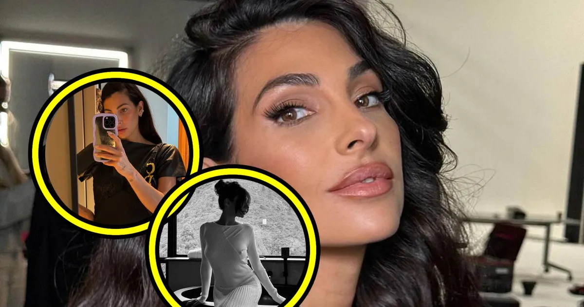 Prachtige Anna Nooshin heeft echt ál haar onderkleding thuisgelaten ...