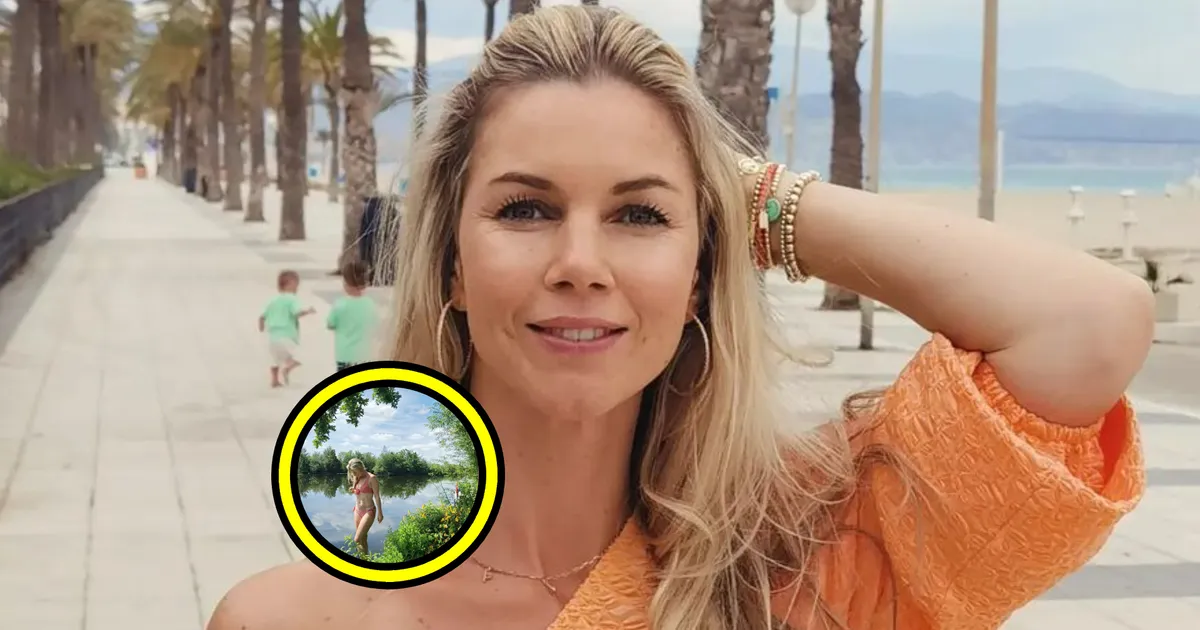 Anouk Hoogendijk laat zich begluren tijdens pootjebaden in afgelegen ...