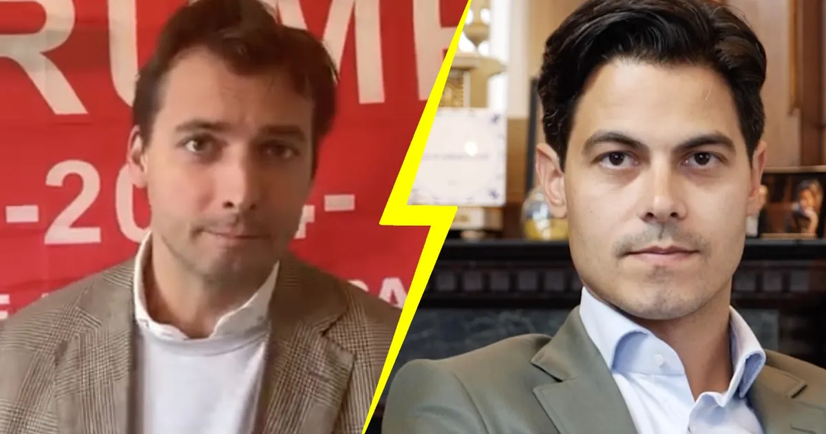 Thierry Baudet wil dolgraag Rob Jetten in elkaar slaan en prikt alvast een datum voor officieel ...