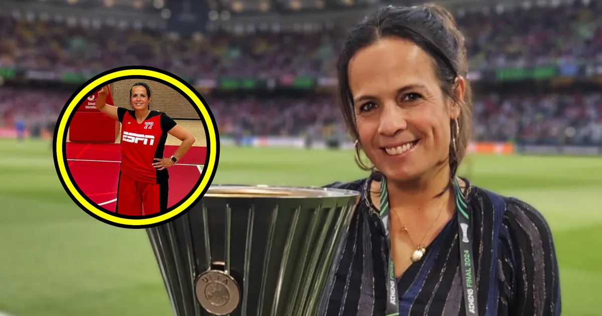 Aletha Leidelmeijer van ESPN gooit haar benen wijd open tijdens intiem ...