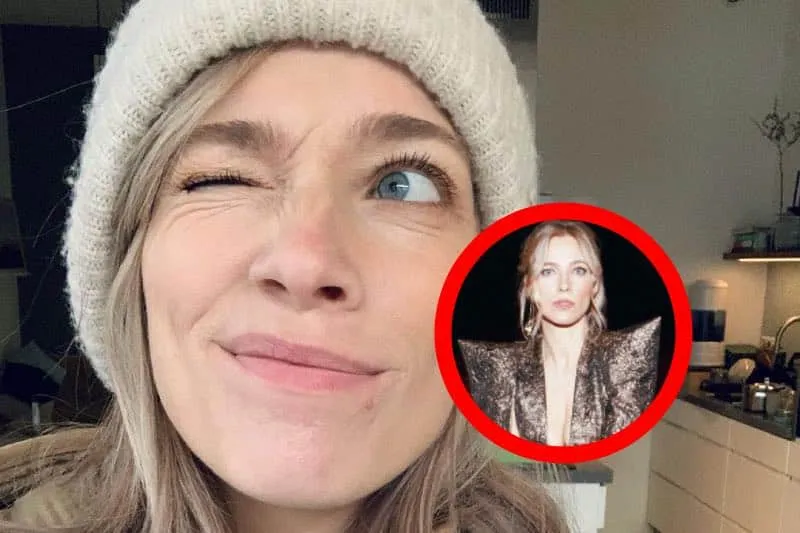 Foto: Jennifer Hoffman laat zich zien in zeer pikant jurkje