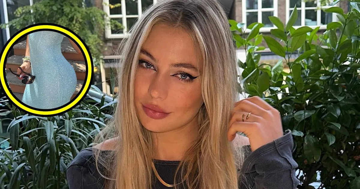 Jutta Leerdam laat zich van alle kanten zien in doorschijnend rokje ...