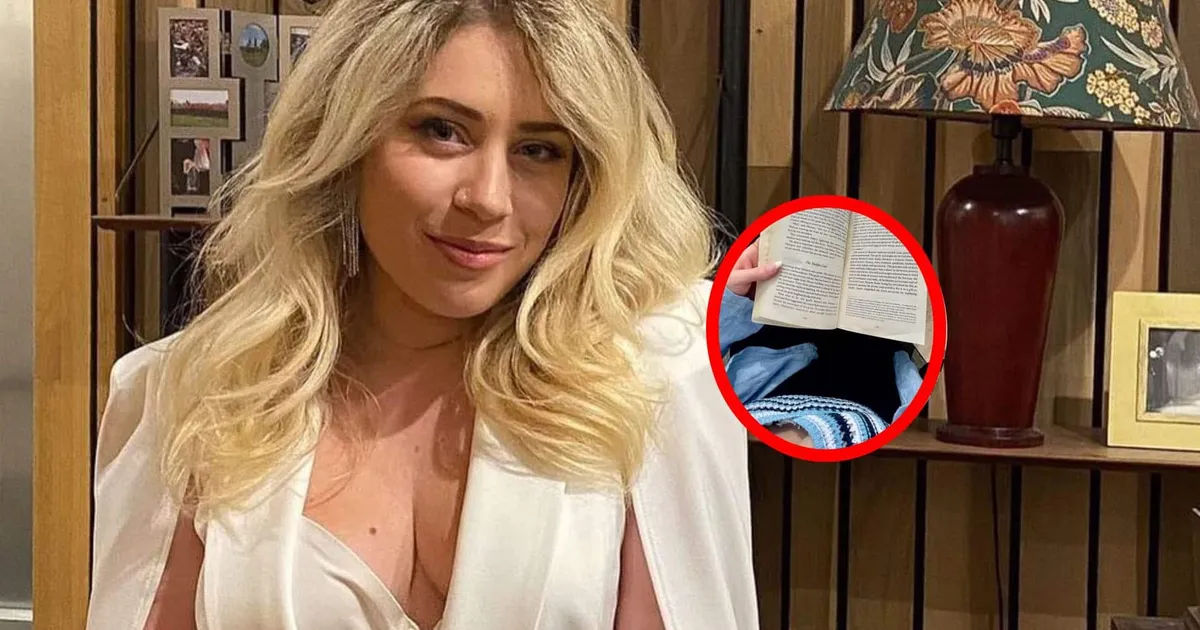 Foto: Lisa Vol van OG3NE laat zich ontzettend diep in haar topje kijken