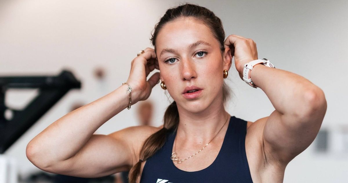Suzanne Schulting laat zich van zijkant filmen tijdens workout en dat ...