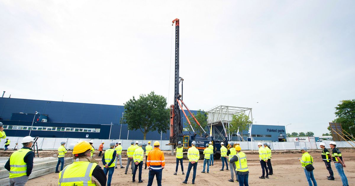 Scania Meppel slaat eerste paal nieuwe paintshop