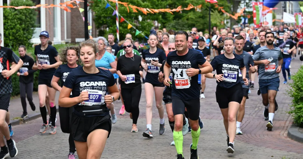 Scania Meppel Cityrun een groot feest, proef de sfeer met deze foto's