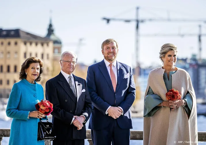Op laatste dag staatsbezoek Zweden bezoekt koningspaar Göteborg