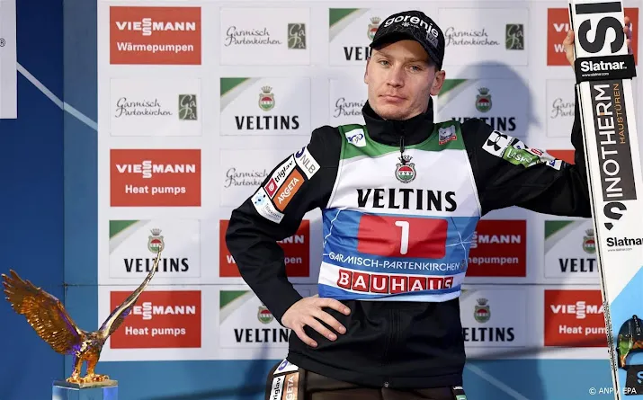 Schansspringer Lanisek verrast met zege in Garmisch-Partenkirchen