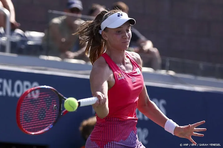 Tennisster Rybakina trekt zich terug op US Open