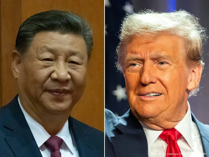 Xi en Trump bellen daags voor inauguratie Xi en Trump bellen daags voor inauguratie