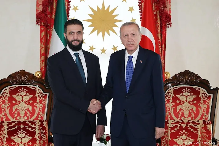 Syrische leider op bezoek bij Turkse president in Istanbul