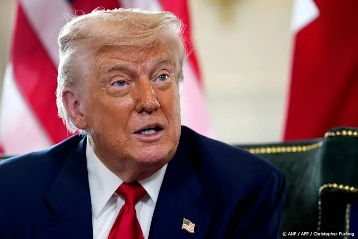 Trump: heffingen tussen 15 en 20 procent voor landen zonder deal