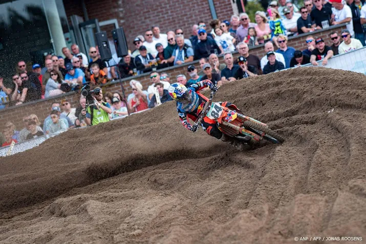 Motorcrosser Herlings achtste bij rentree in België