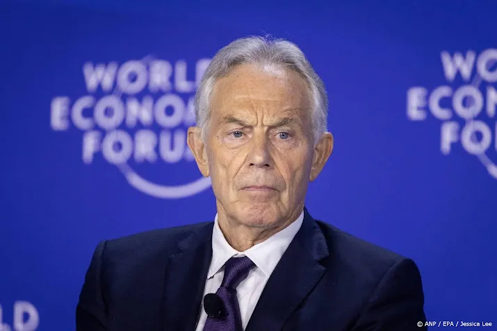 Britse oud-premier Tony Blair prijst vredesplan van Trump
