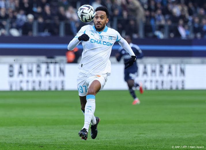 Marseille straft spits Aubameyang na brandblusserincident