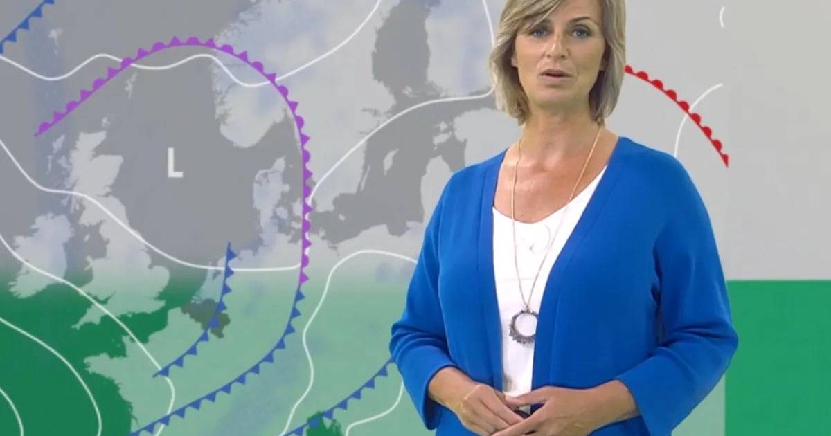 Sabine Hagedoren: "Koel en de hele tijd regen en buien"