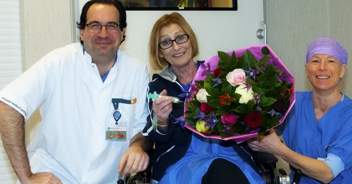 Duizendste dotterbehandeling binnen één jaar in Meander Medisch Centrum