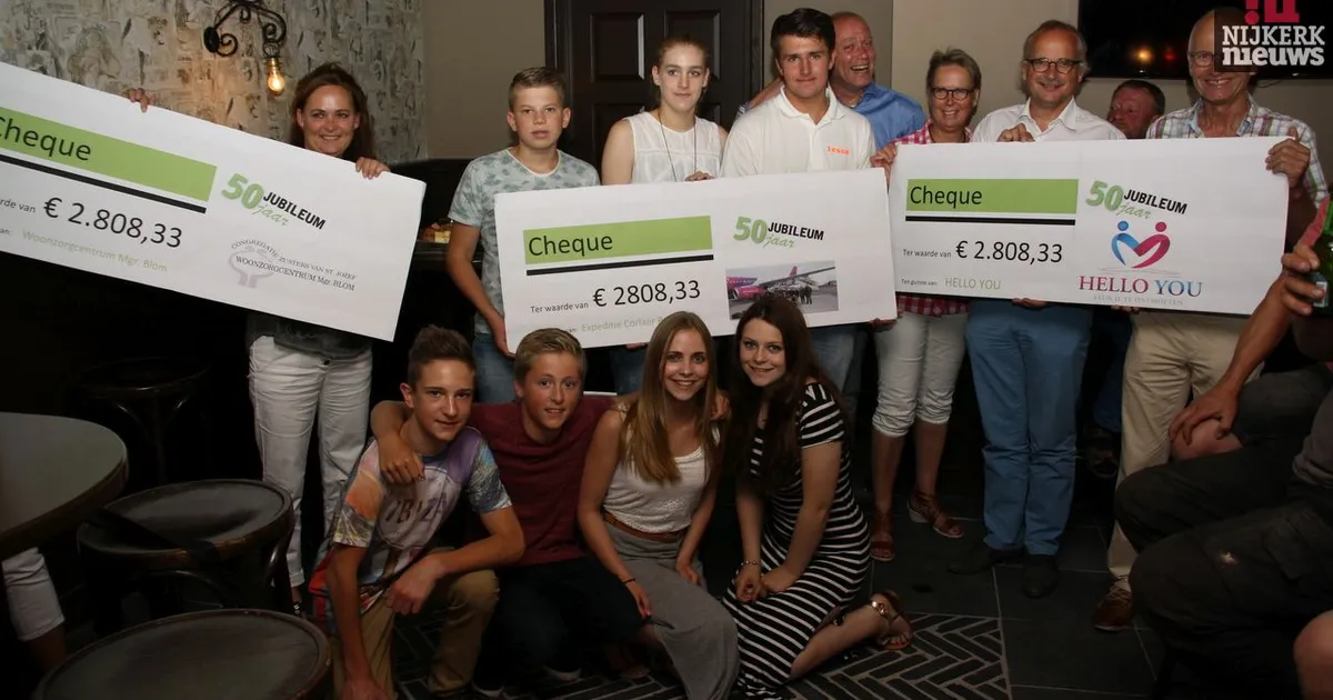 Veel geld voor goede doelen