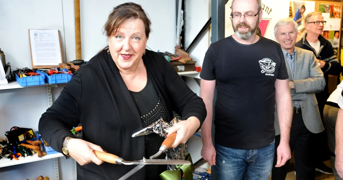 Nieuwe locatie Gered Gereedschap geopend