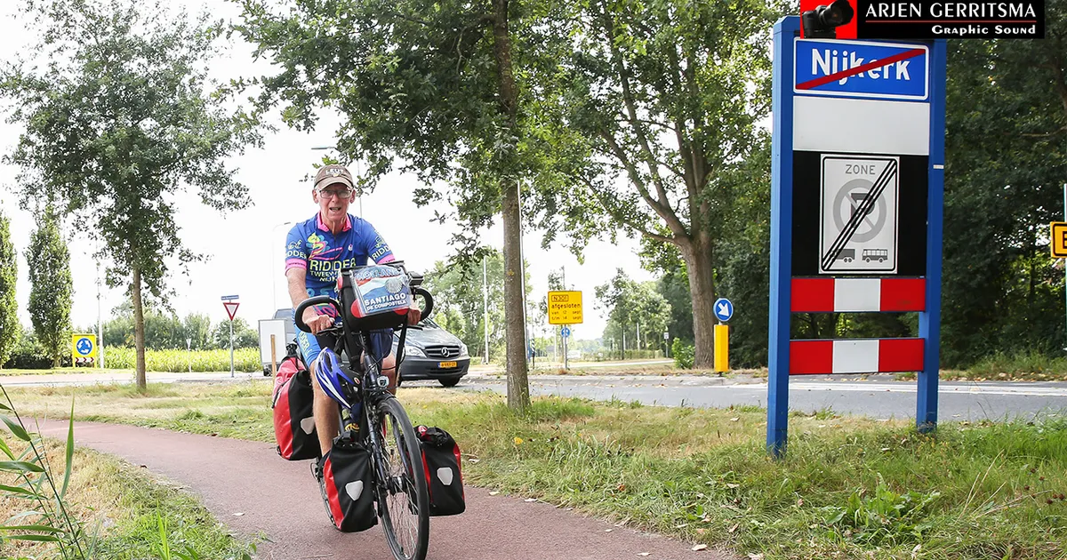 Henk van Rhee fietst meer dan 12 mille voor Voedselbank bij elkaar ...
