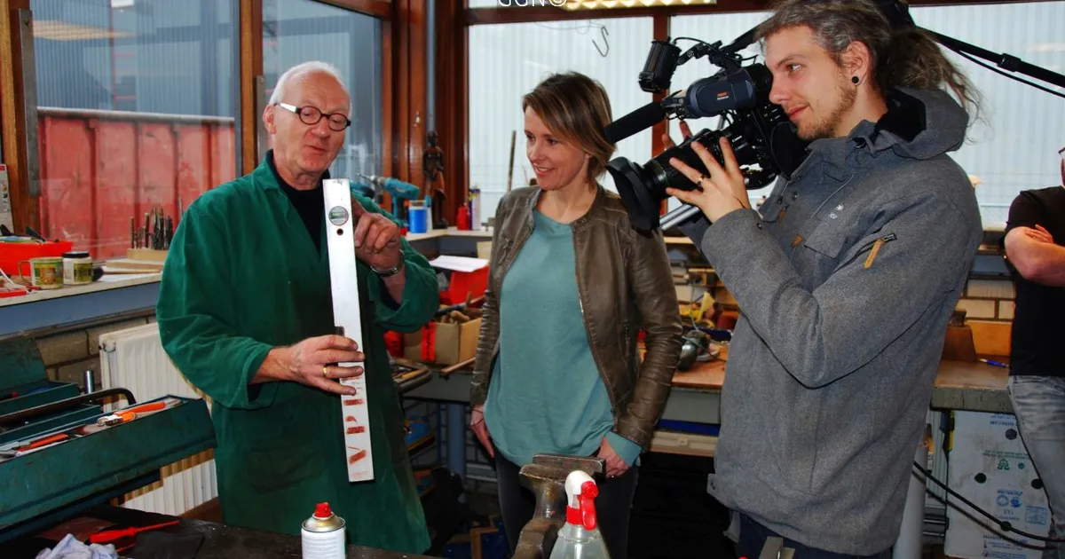 TV Gelderland bij Gered Gereedschap