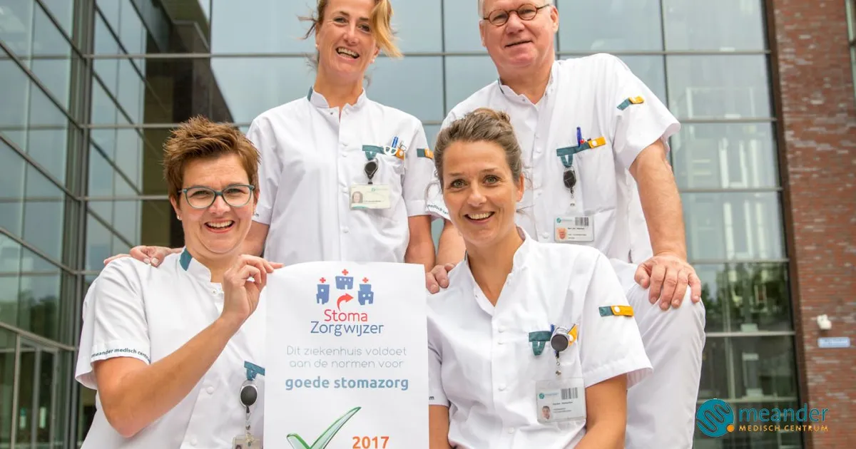 Groen vinkje voor stomazorg in Meander Medisch Centrum