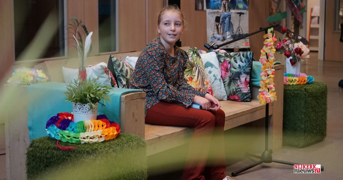 Isa Mostert vertegenwoordigt de Koningslinde in voorleeswedstrijd