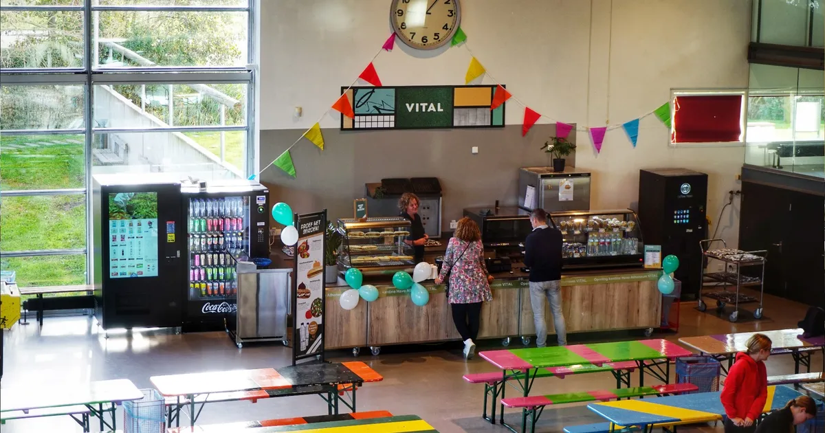 Nieuwe schoolkantine voor havo/atheneum Corlaer College