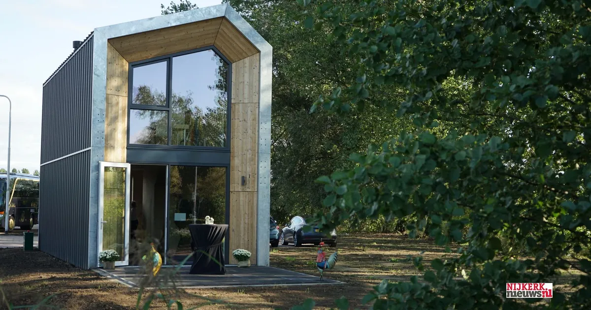 Tiny house "Heijmans TWO"geopend als informatiecentrum