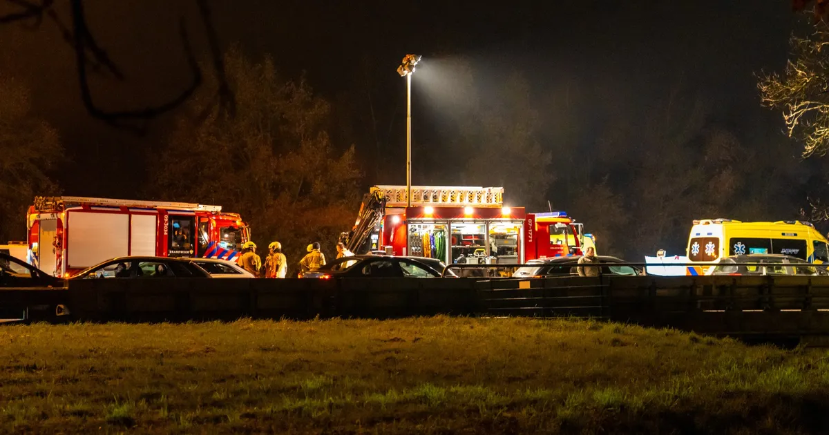 Spookrijder veroorzaakt groot ongeval op knooppunt Hoevelaken