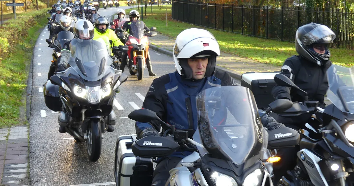 Allerlaatste indrukwekkende motorrit