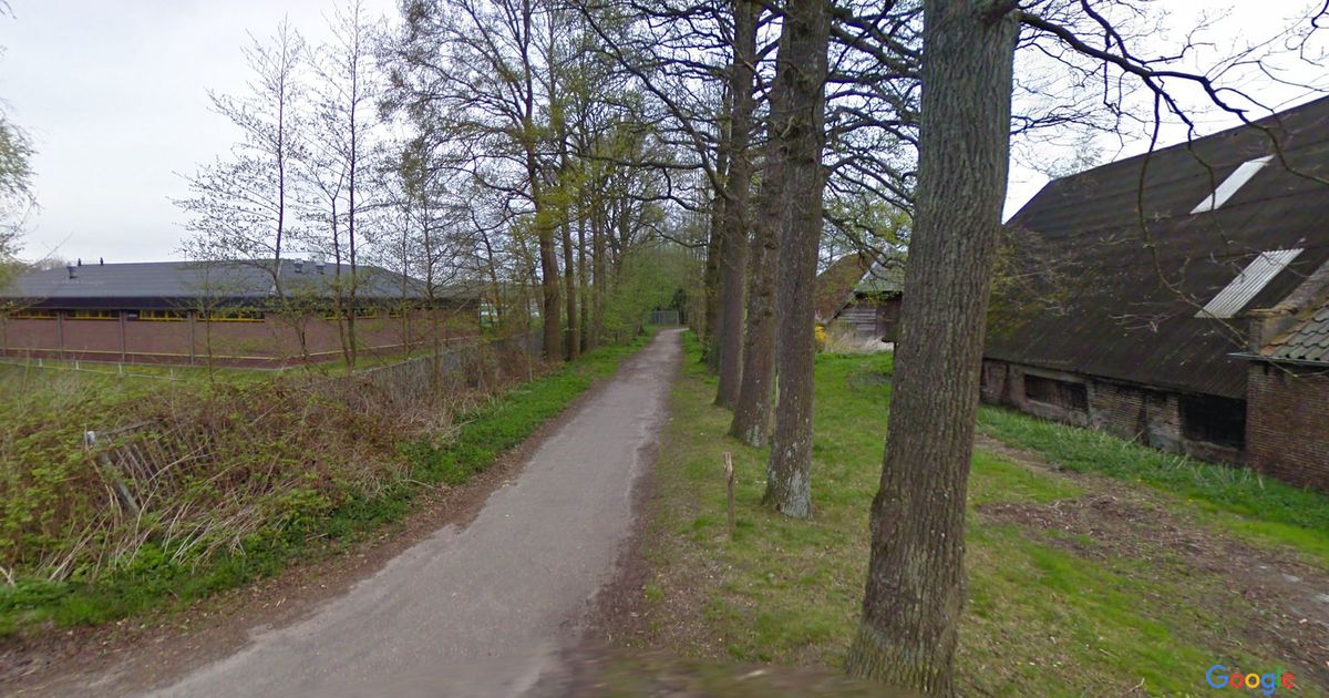 Het paadje is nu een pad