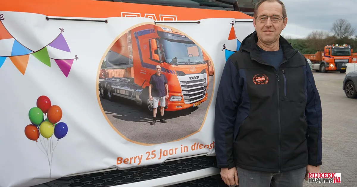 Berry van Essen rijdt 25 jaar voor Walet & Zn