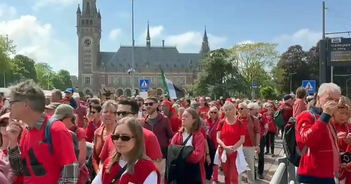 Ook Nijkerkers bij protest in Den Haag (video)
