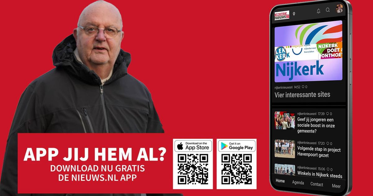 nijkerk.nieuws.nl lanceert gratis eigen Nieuws.NL App