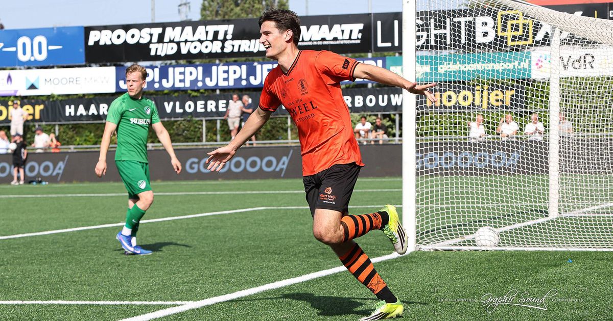 Sparta Nijkerk wint, neemt afscheid en begint aan nacompetitie