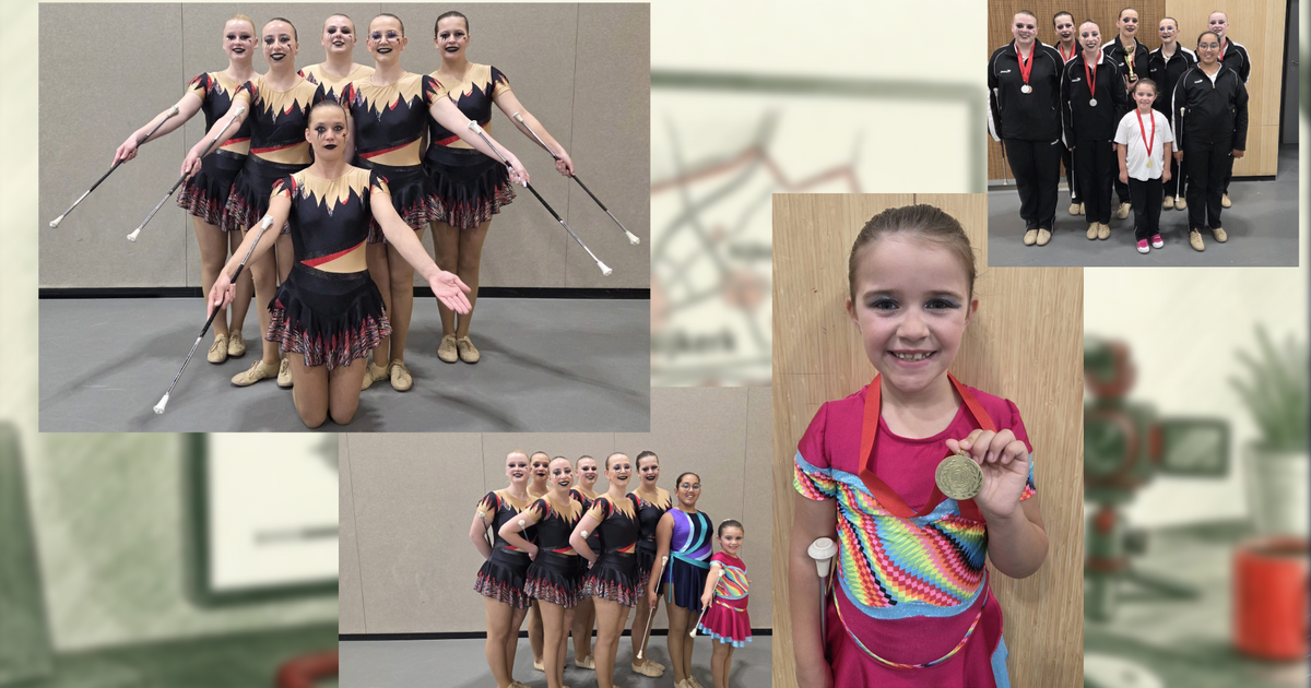 Majorette Showteam Nijkerk wint medailles in Emmeloord