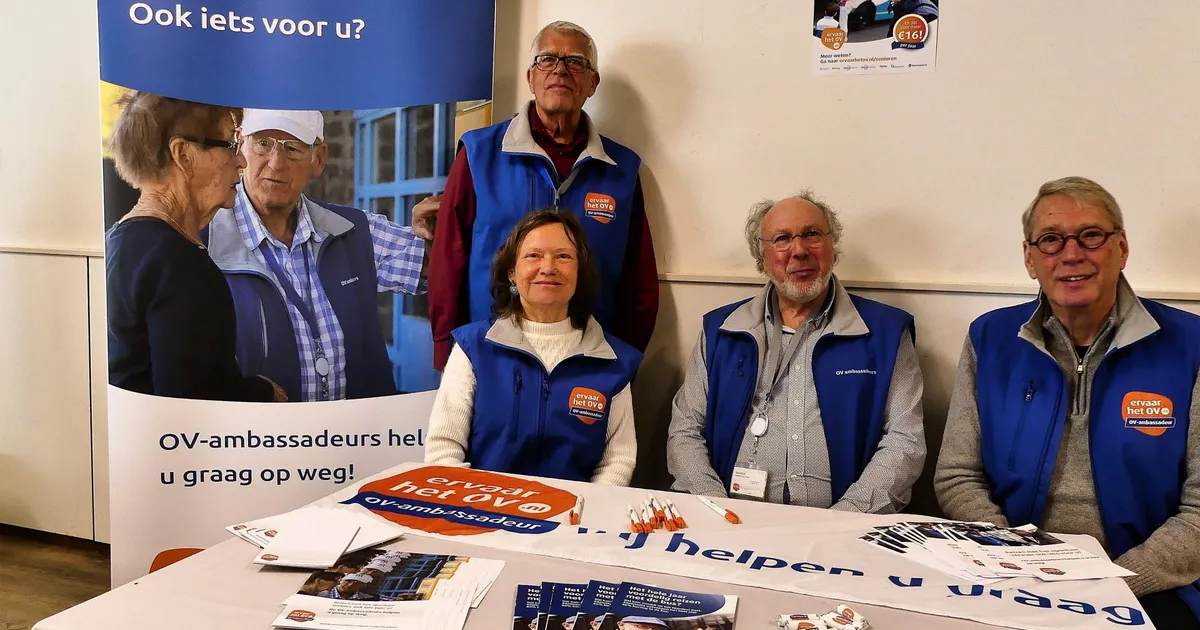 Goed voorbereid reizen met het OV met de OV-ambassadeurs