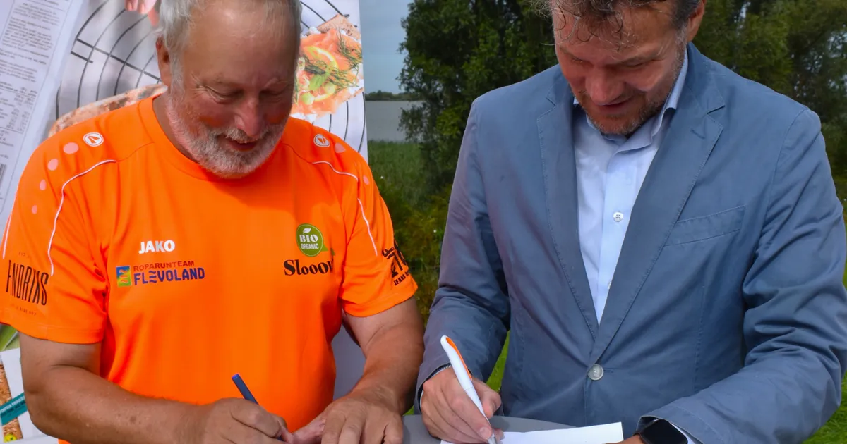 Pandriks Bake Off hoofdsponsor Roparunteam Flevoland in 2025 en 2026