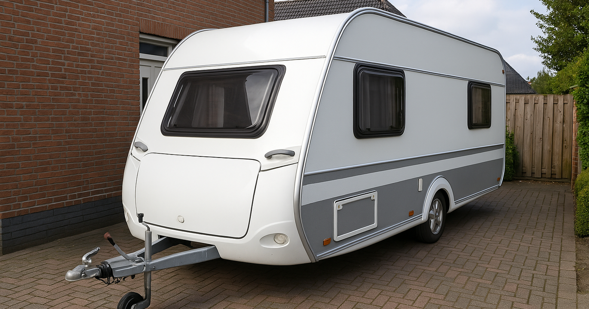 Hoe lang mag een caravan op je oprit staan? Dit zijn de regels