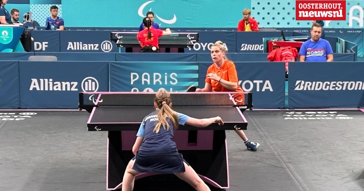 Tafeltennisster Kelly van Zon wint goud op de Paralympische Spelen